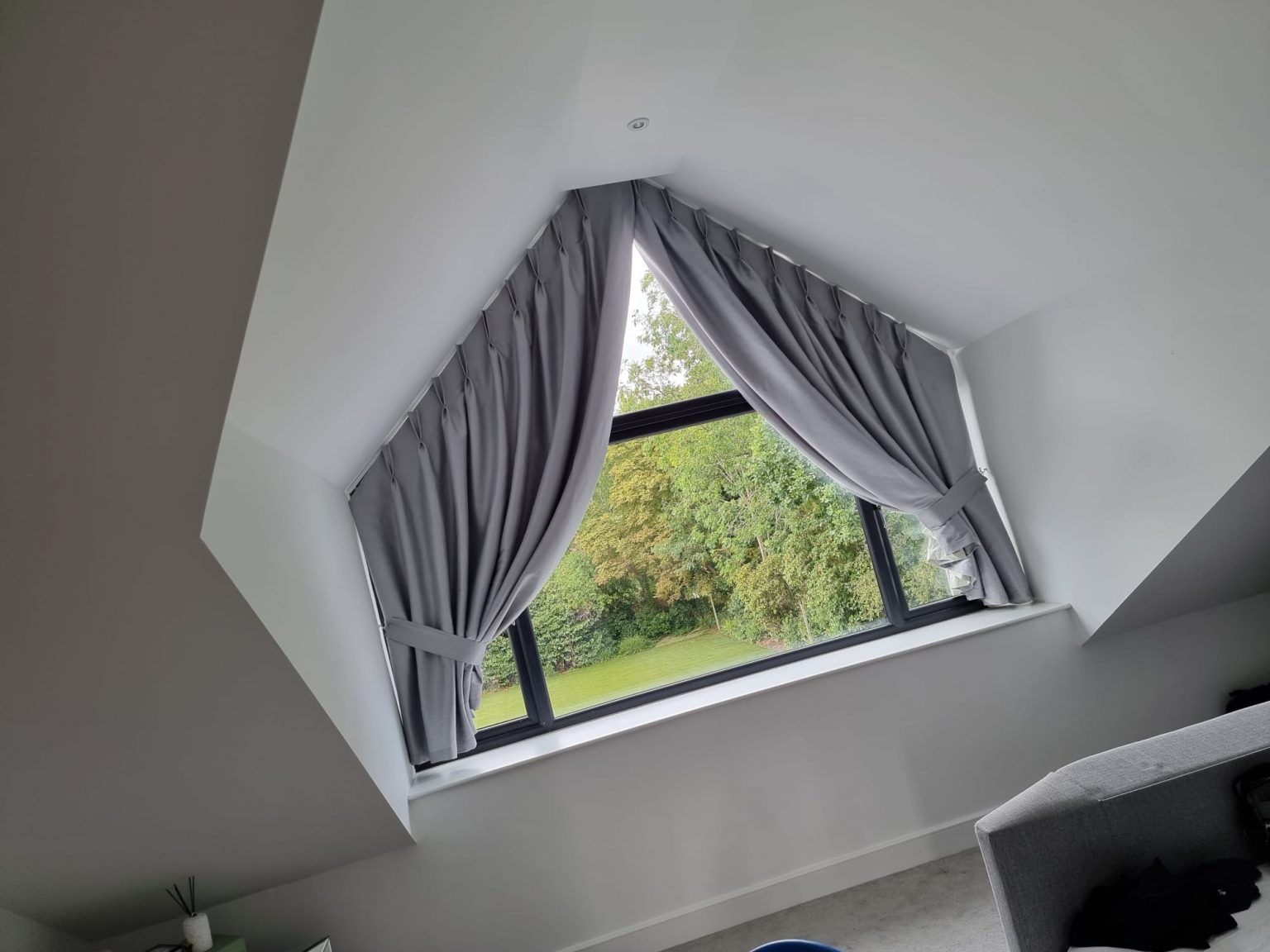 Specialist in made to measure curtains for Apex windows